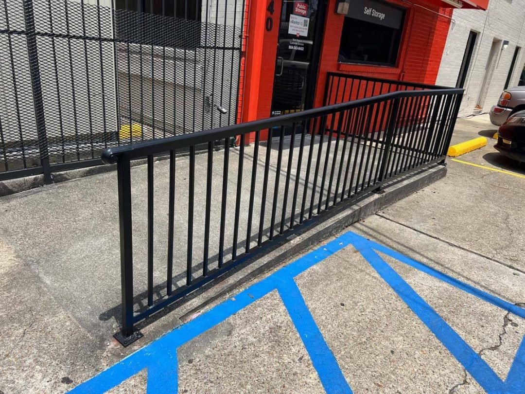 ADA Iron Rail | Tony’s Fencing & Iron Works